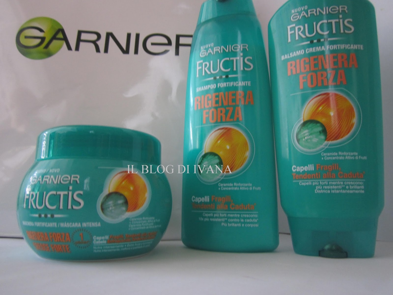 il blog di Ivana: GARNIER FRUCTIS: NUOVA LINEA RIGENERA FORZA