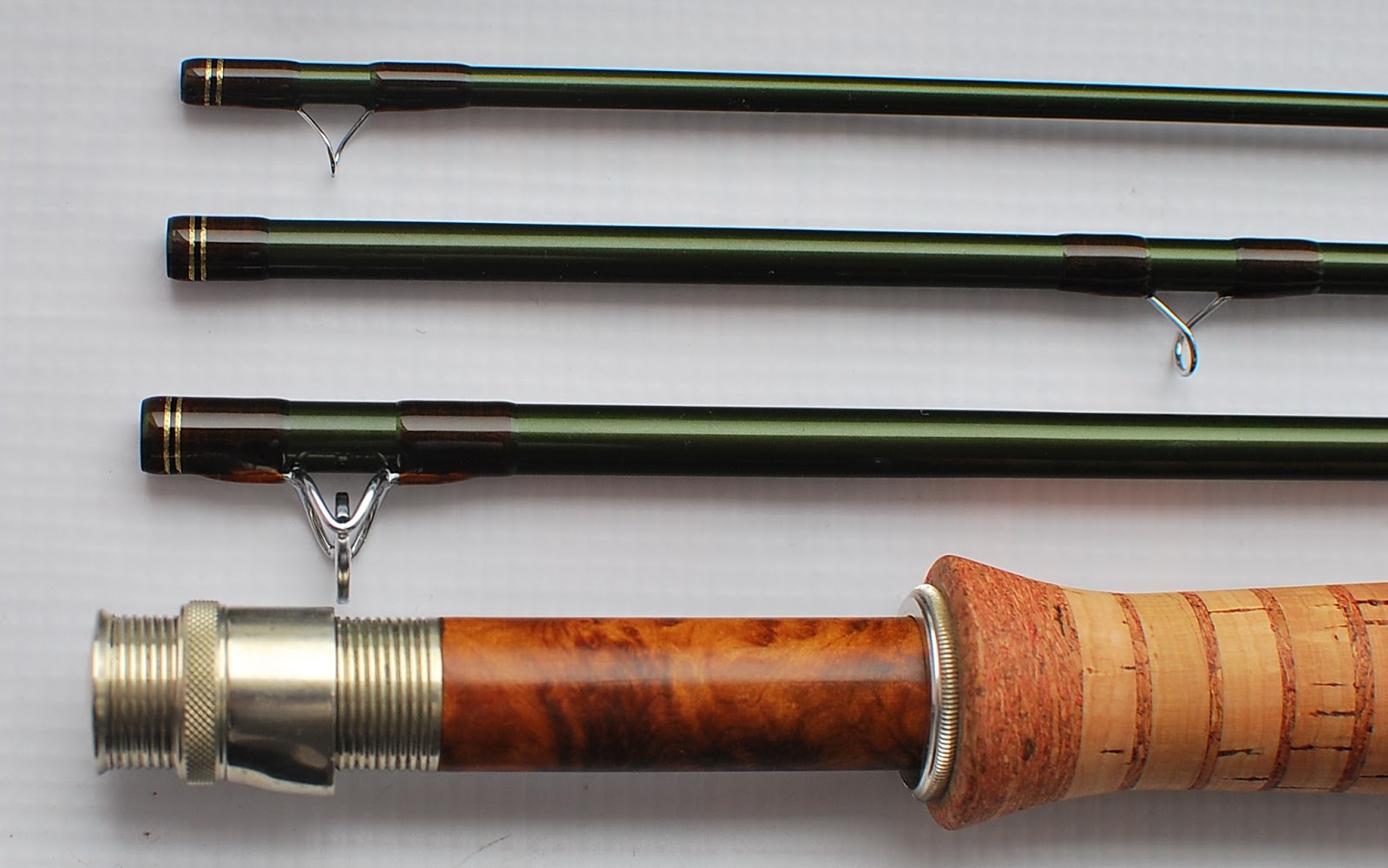 Handcrafted graphite and fiberglass fly rods: Sage Z-Axis 596-4