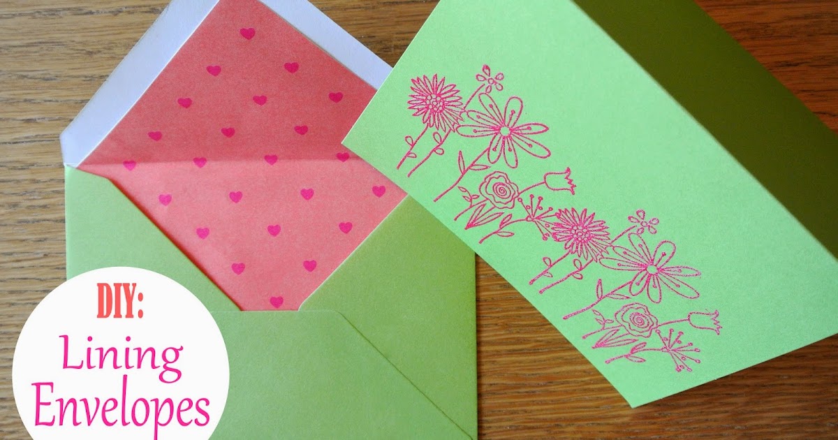 birdie feathers: Lining Envelopes