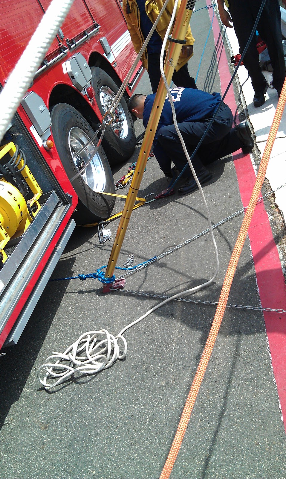 FIREFIGHTER/PARAMEDIC STORIES: High Angle Training