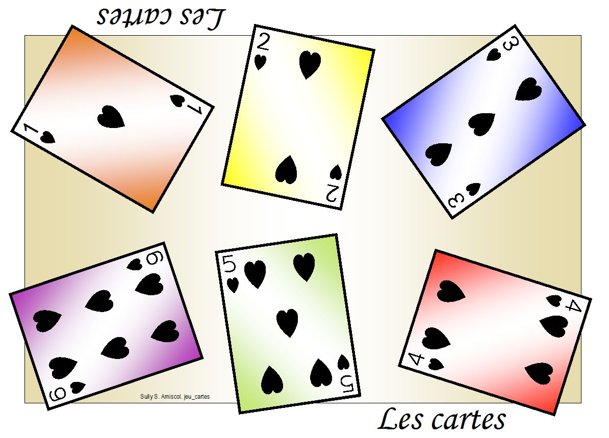 Amiscol: Jeu des cartes