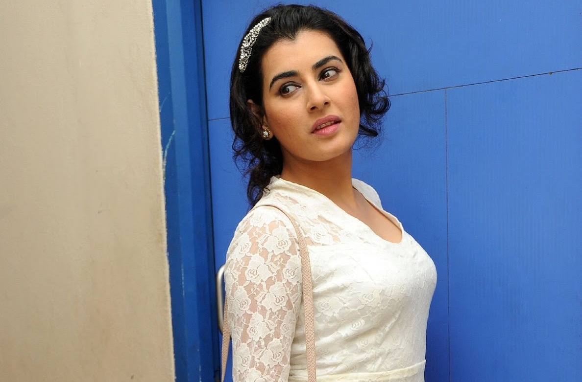 Archana Shastri Hot Photos In White Short Frock At Audio Launch Event ...
