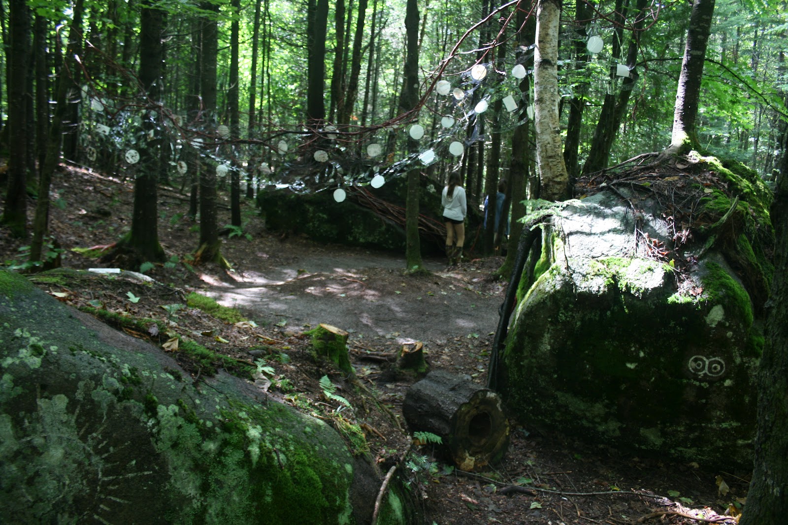 Toronto Fun Places: Art in a forest near Mont Tremblant