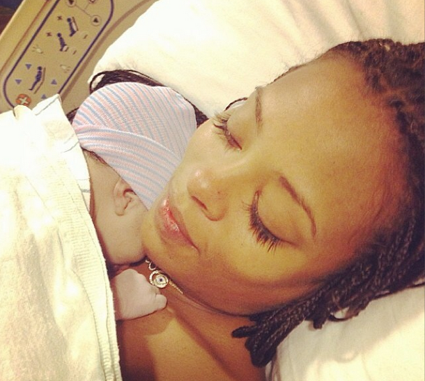 Eva Marcille and Kevin McCall Welcome Baby Girl!