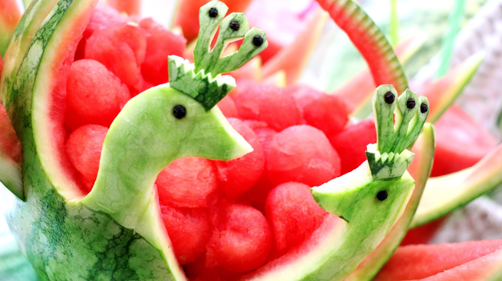 ItalyPaul - Art In Fruit & Vegetable Carving Lessons: Art In Watermelon ...