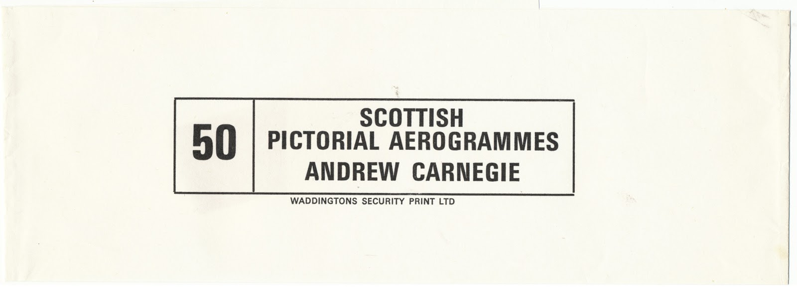 Aerogrammes & Airletters - Philatelic Archeology: UK 1985 26p Scottish ...