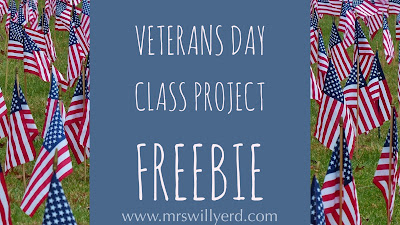 Mrs. Willyerd's Virtual Classroom: Veterans Day Class Project: Thank a ...