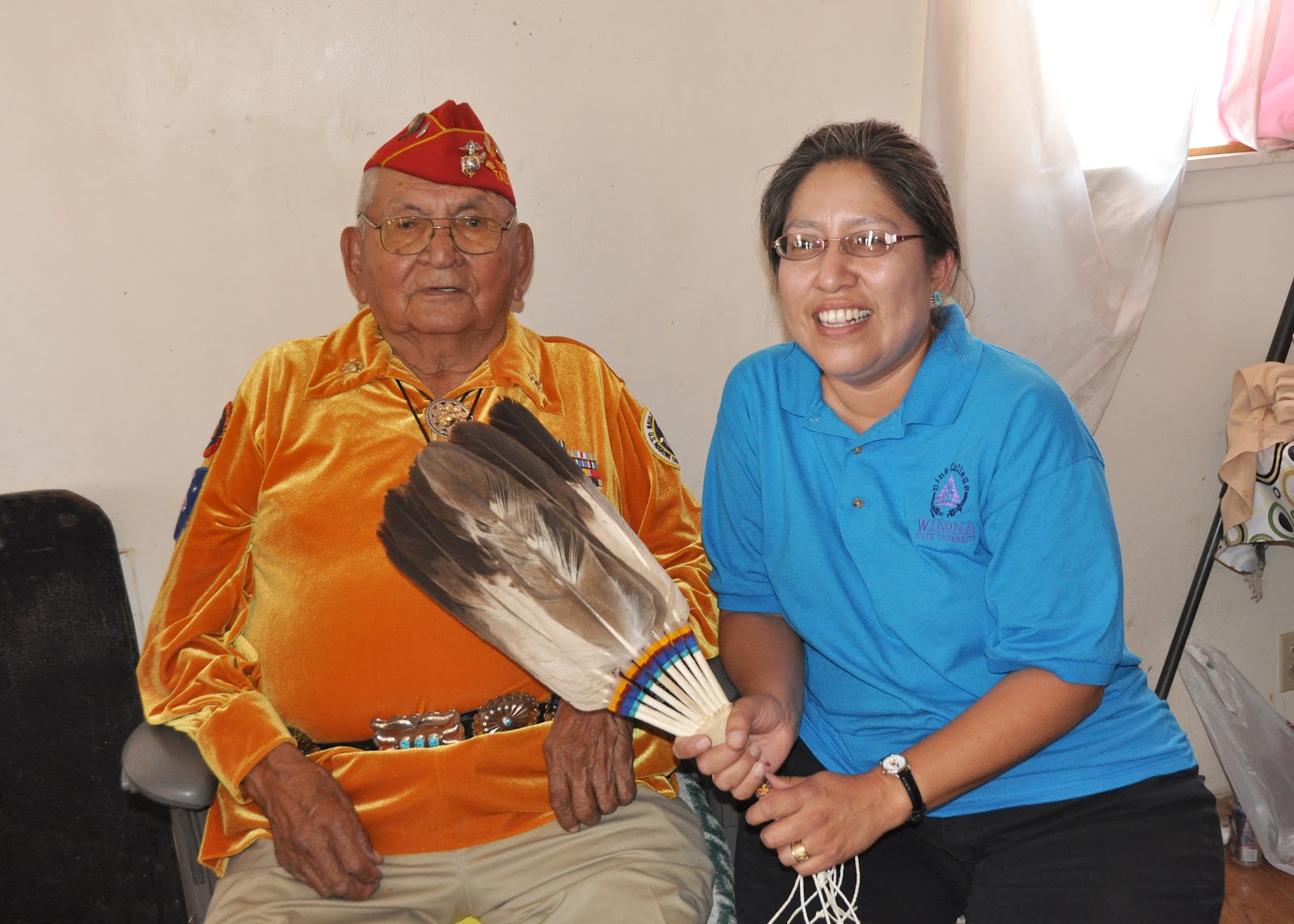 Mass CommuniMania: Day 15: Interviewing Navajo Code Talker Joe Vandever