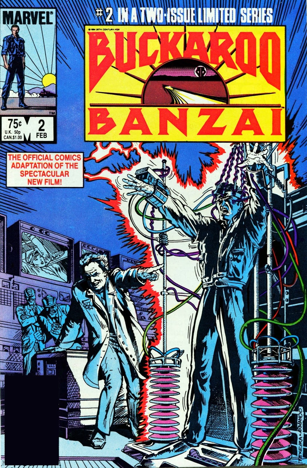 Marvel Comics of the 1980s: 1984 - Buckaroo Banzai Limited Series