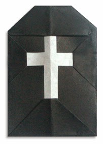 Origami A Grave instructions - Easy Origami instructions For Kids