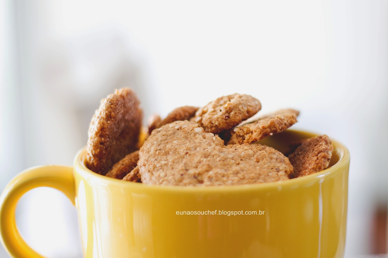 Cookie funcional crocante e delicioso - Eu não sou chef