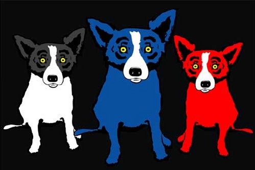 Blissfully Enamored: BLUE DOG