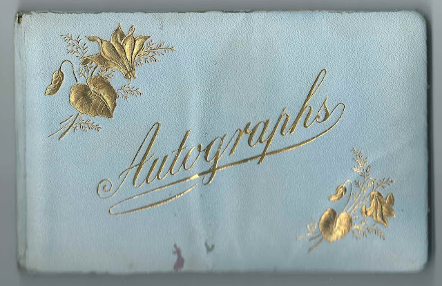 Heirlooms Reunited: 1899-1905 Autograph Album with Inscriptions to ...