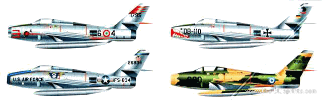 Blog de Aviones de Caza y Ataque: Republic F-84F Thunderstreak