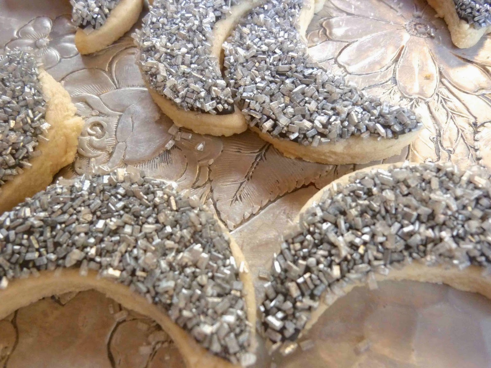 Glitter Hearts, Moon and Stars Cookies – Diary of a Mad Hausfrau