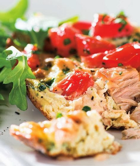 Frittata with tuna and tomatoes - All Fitness