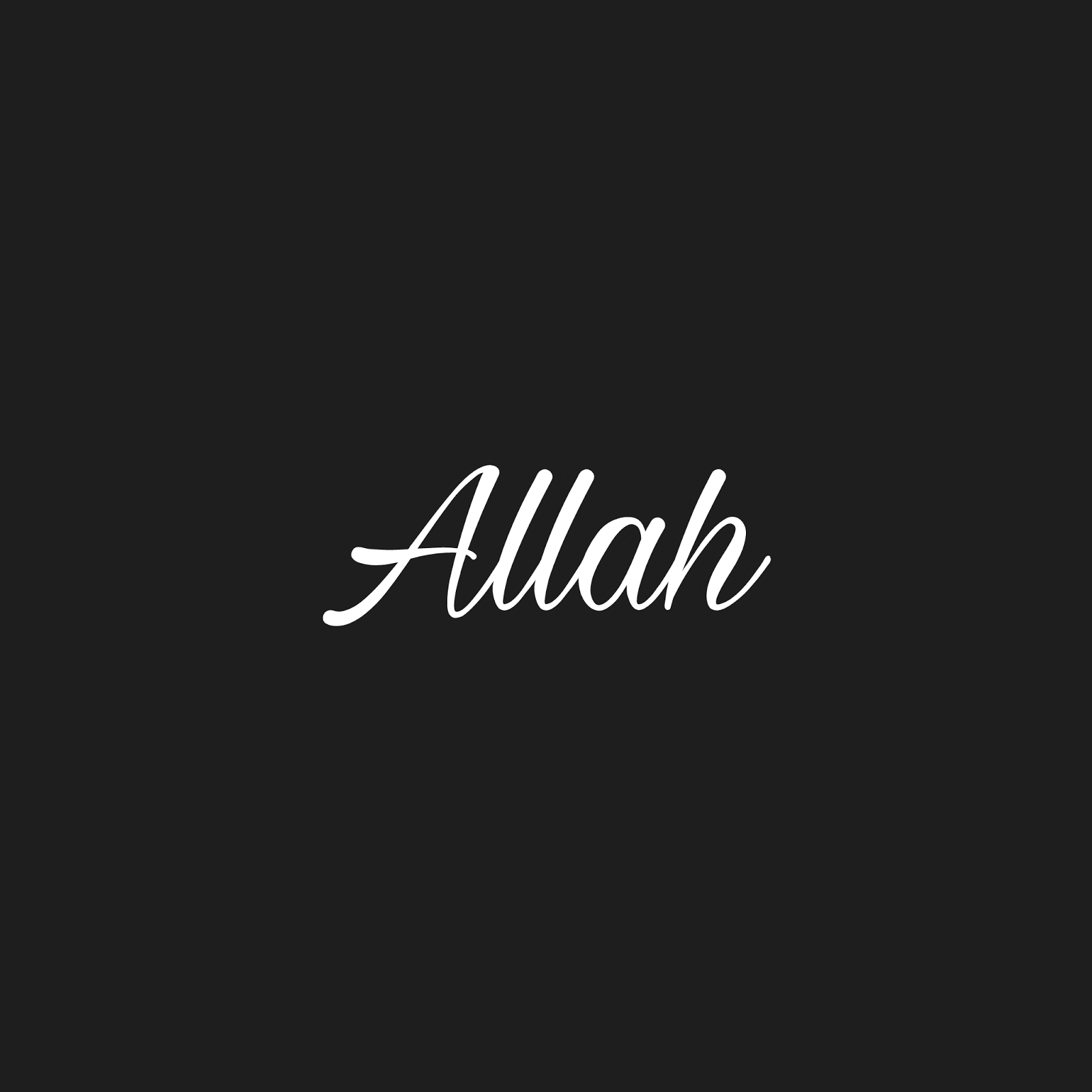 ALLAH Name HD Wallpaper for pc in Different Fonts - Islam
