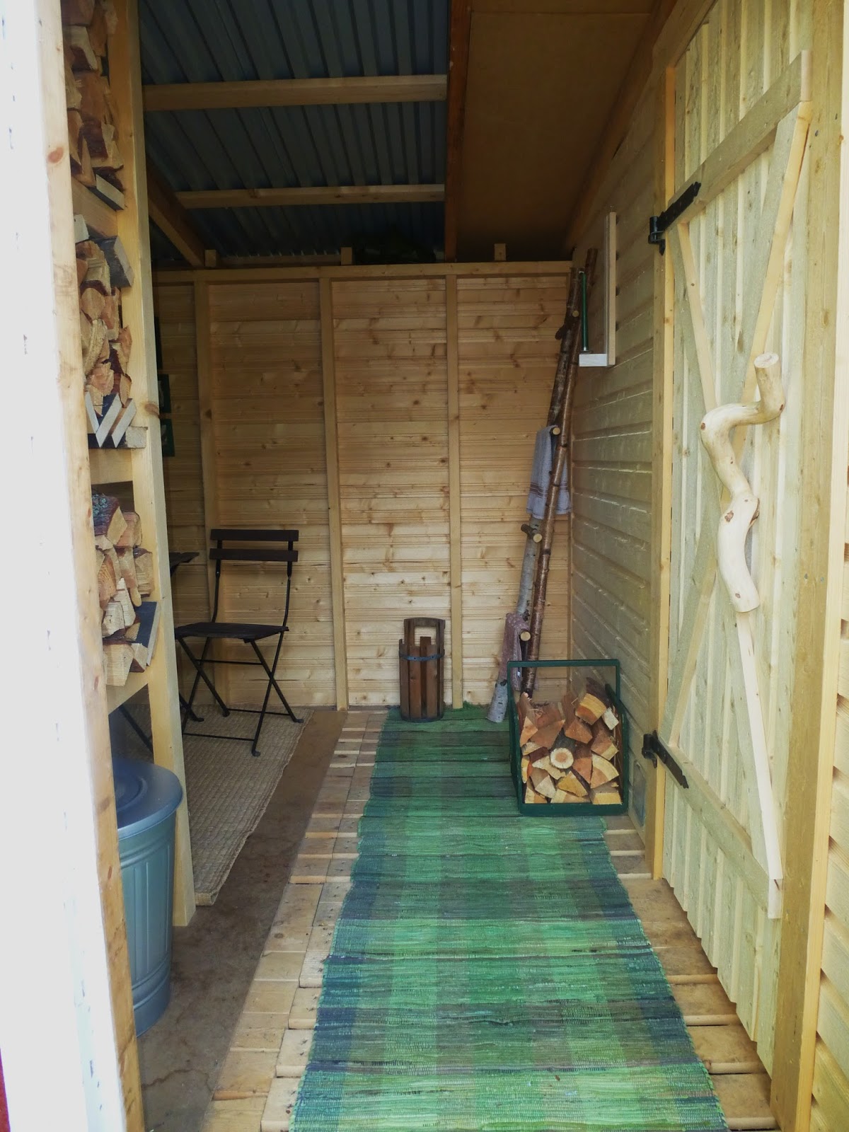 Hemtrevligt: I bastun