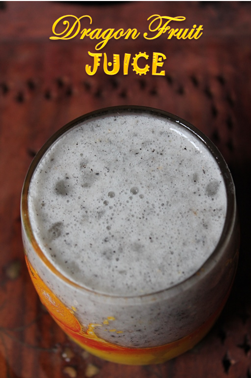 Dragon Fruit Juice Recipe