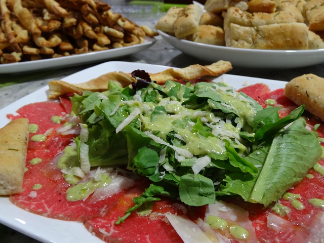 Dulces Antojos ... y no tan dulces: Carpacho de Lomito (carpaccio)