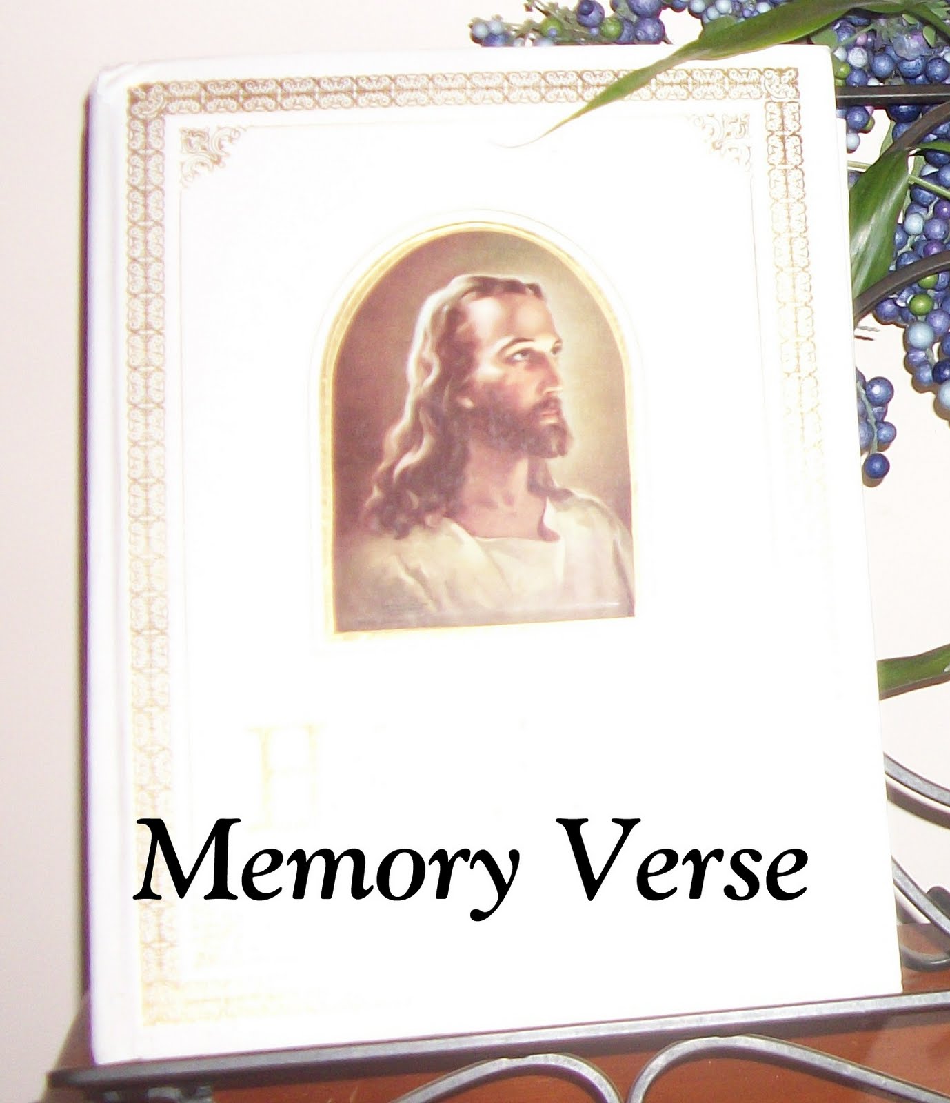 Colletta's Kitchen Sink: Scripture Memory Verse ~ 7/28/19