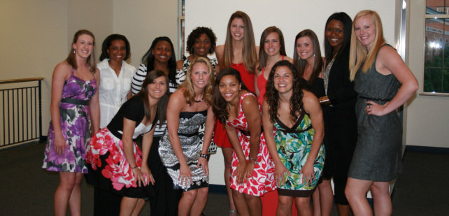 Samford Women's Basketball: End of the year banquet!!!
