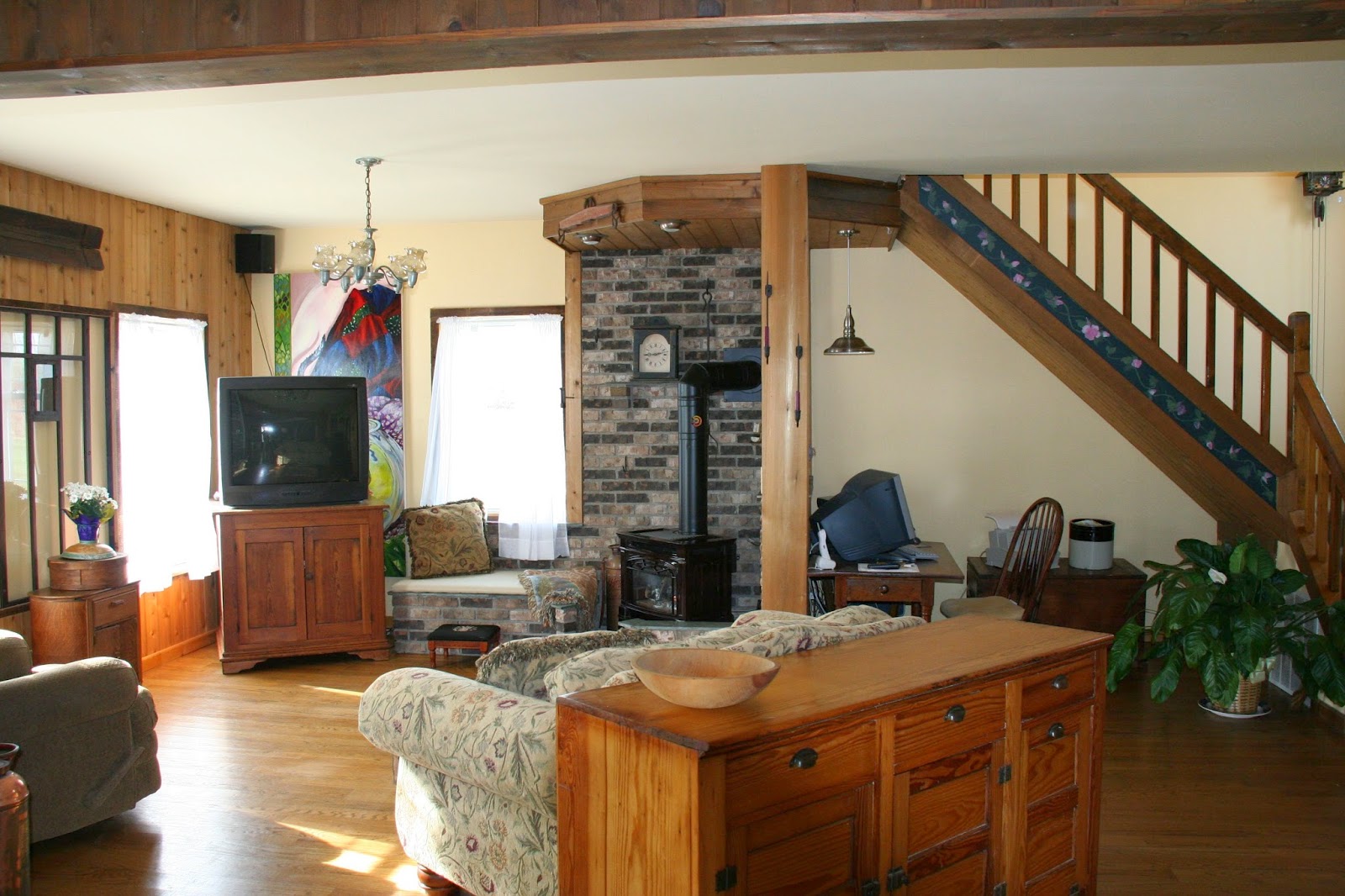 Circle and Stone: Our living room evolution