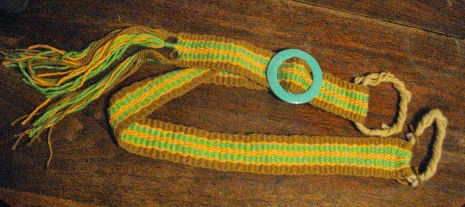 Reggie the Potter... and Tape Loom Weaver: Make a Backstrap Belt for ...
