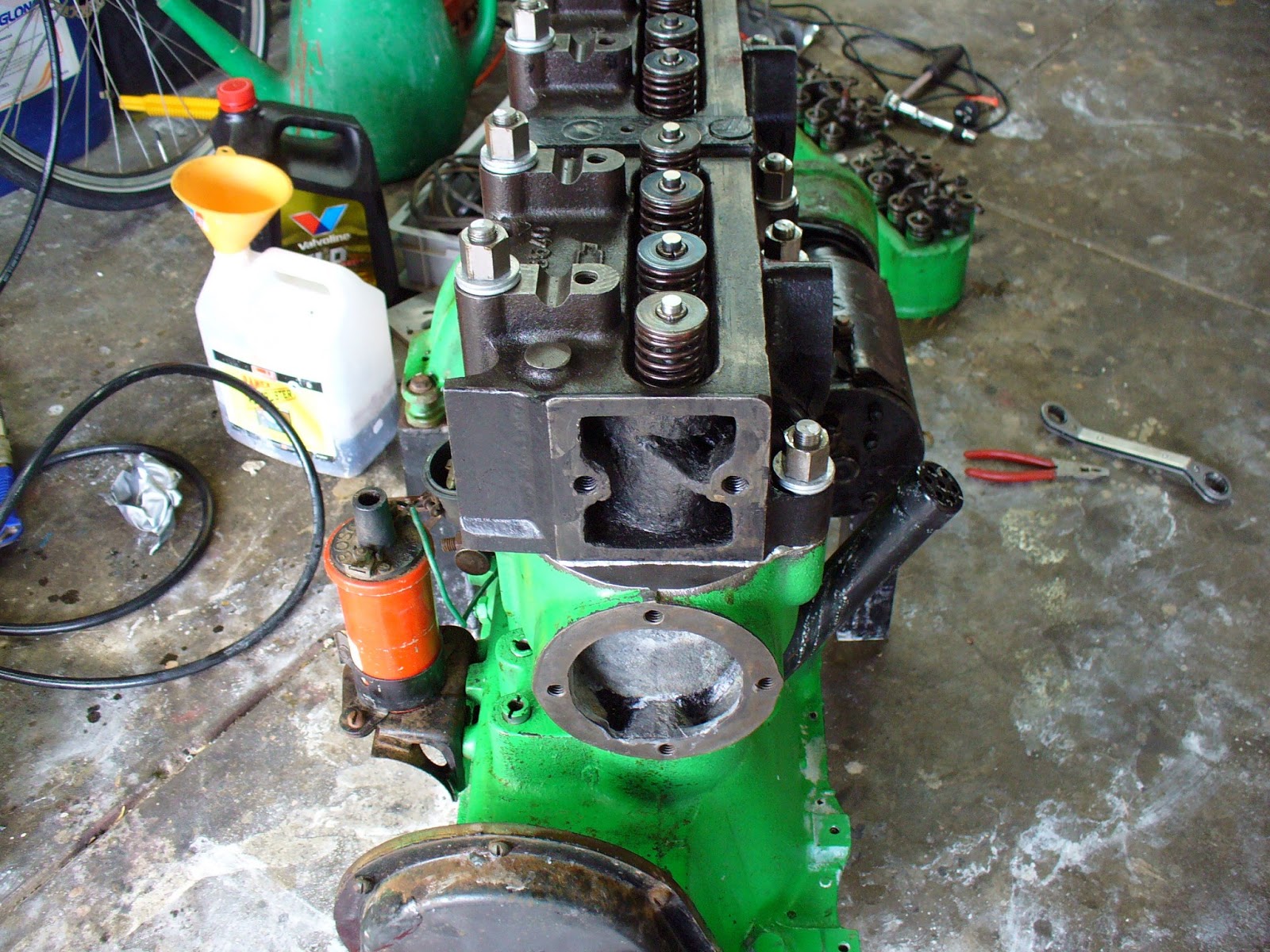 My 1928 Chevrolet: Building up a Spare Engine (1927) for the Red Chev ...