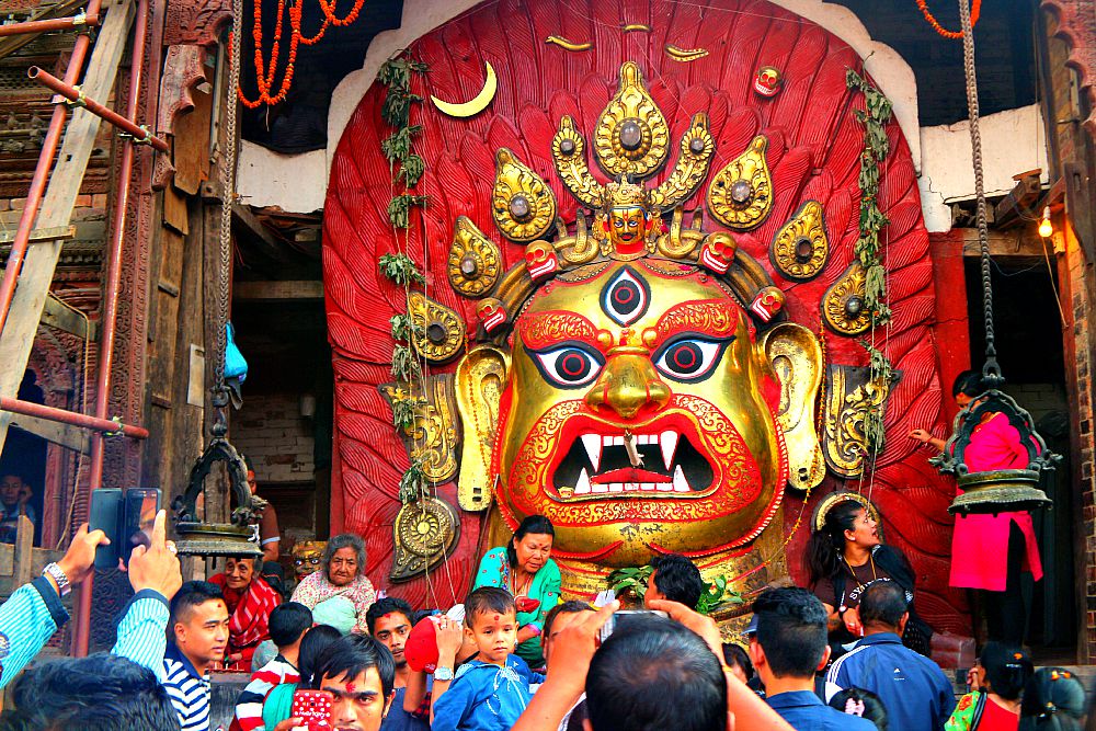 il tetto del mondo: Indra Jatra Festival