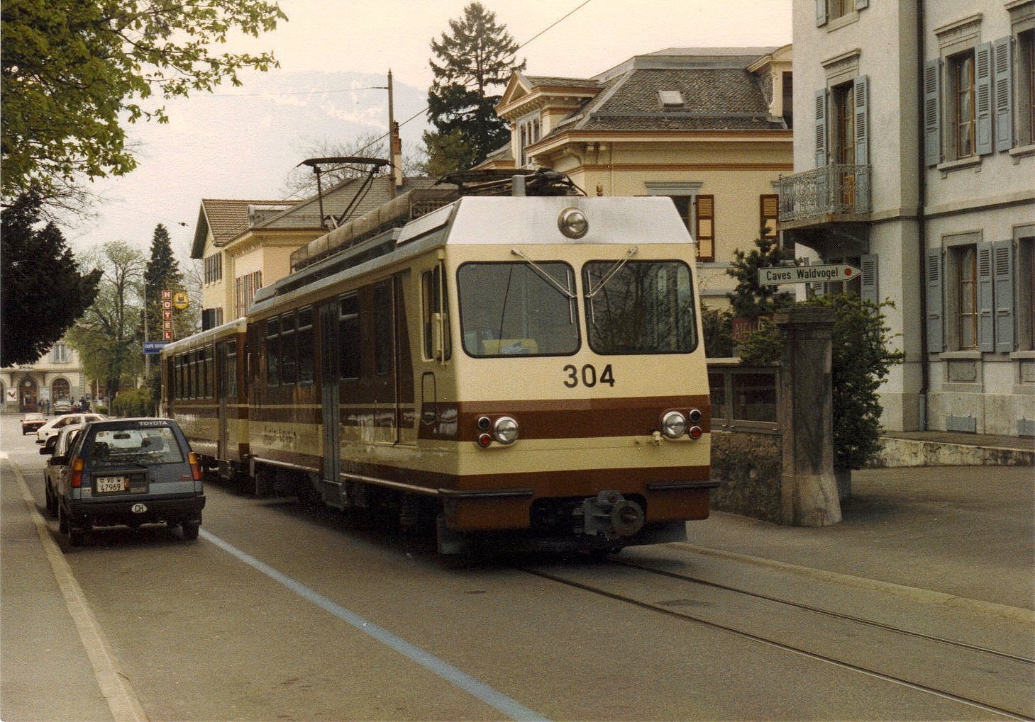the rail thing: Aigle-Leysin