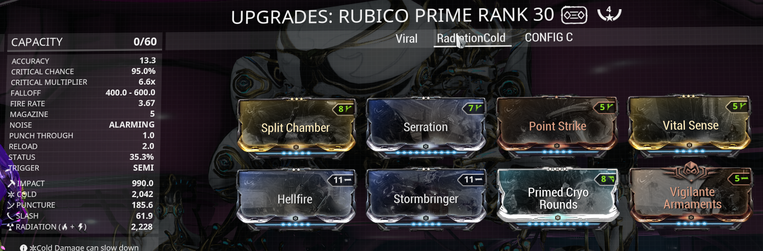 Ackbar's Tenno Report: Review: Rubico Prime (U23.10.8)