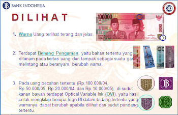 Kenali Uang Anda: Unsur Pengaman Uang Rupiah