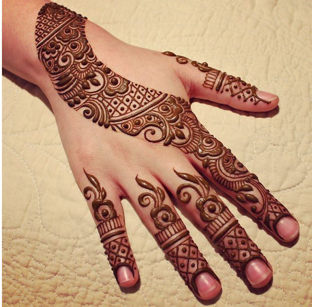Best Latest Modern Henna Designs | Stylish By Nature By Shalini Chopra ...
