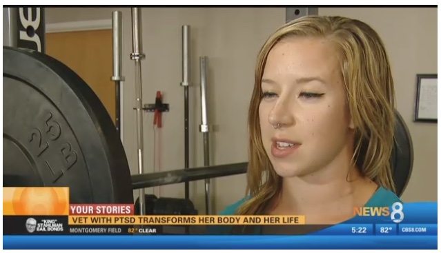 Wounded Times: Navy Veteran Katelyn Miller winning battles after PTSD