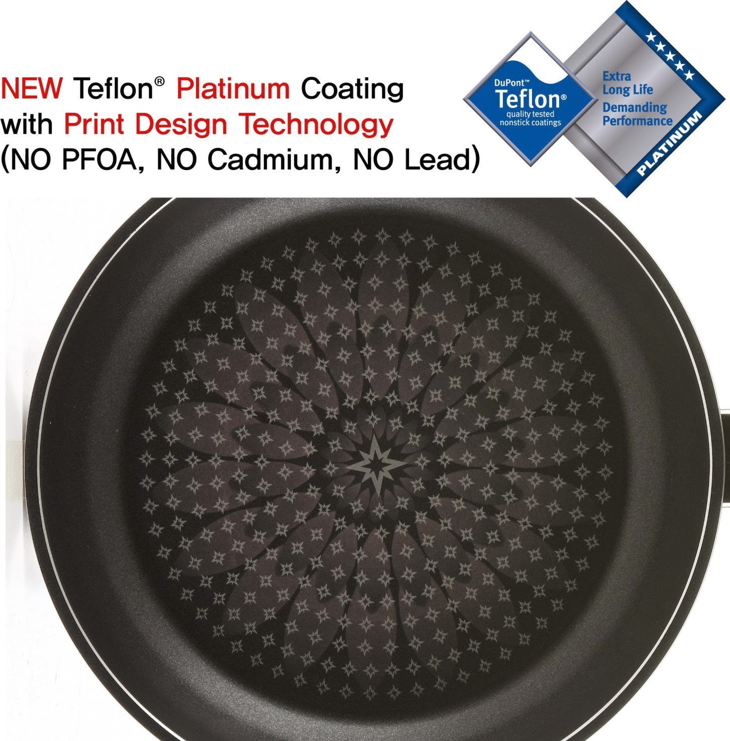 Electric Skillet Frying Pan: TeChef - Blooming Flower Frying Pan, with ...