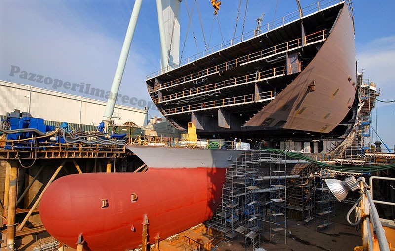 Carnival Breeze Construction Photos | CruiseInd