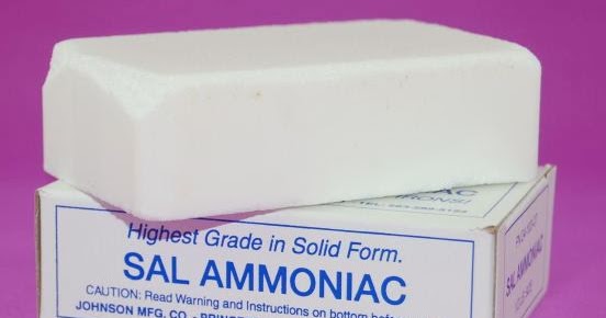 Glass Tips from Verrier: Use of Sal Ammoniac block