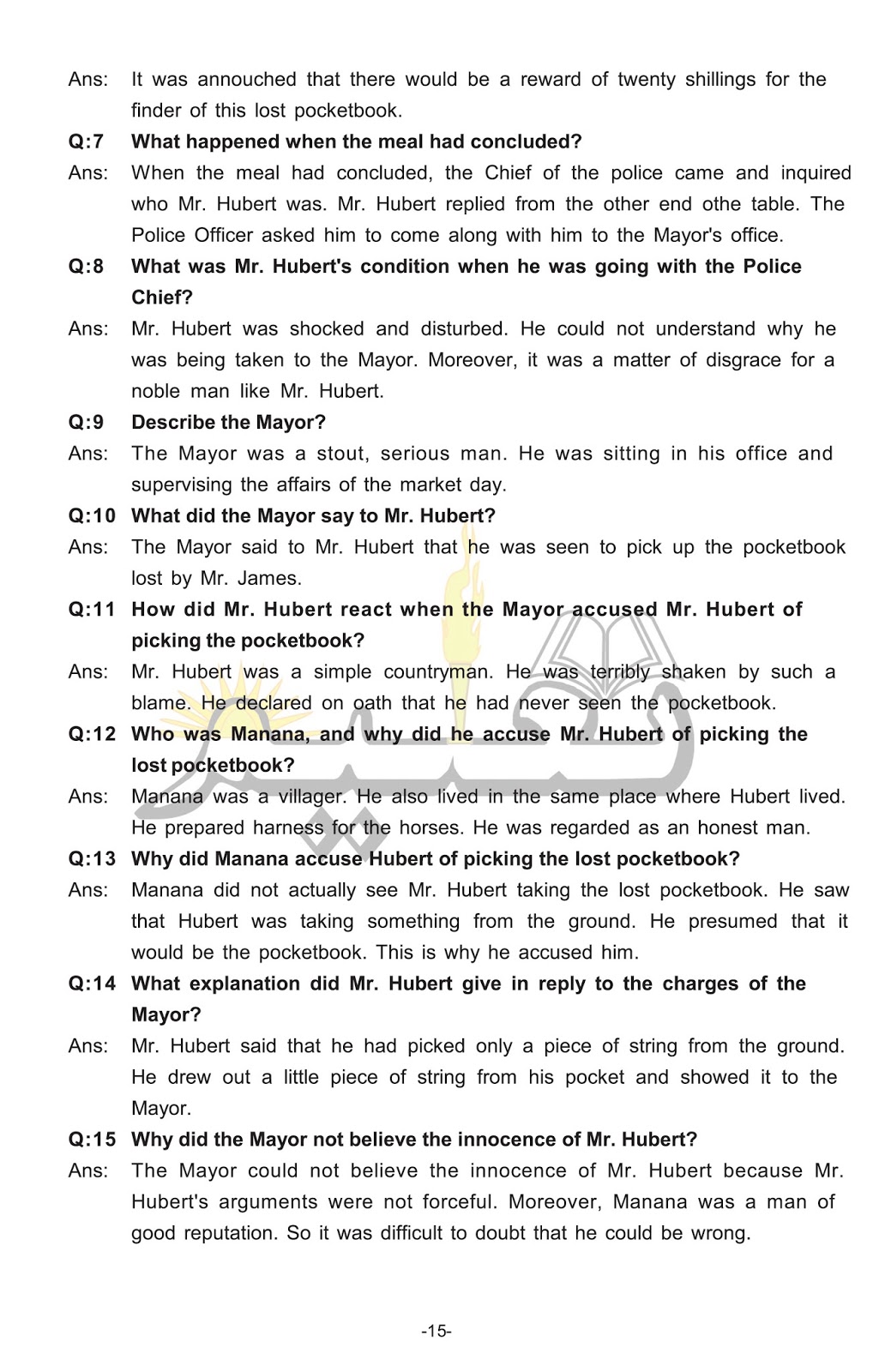 Online Taleem: The Piece of String by Guy De Maupassant