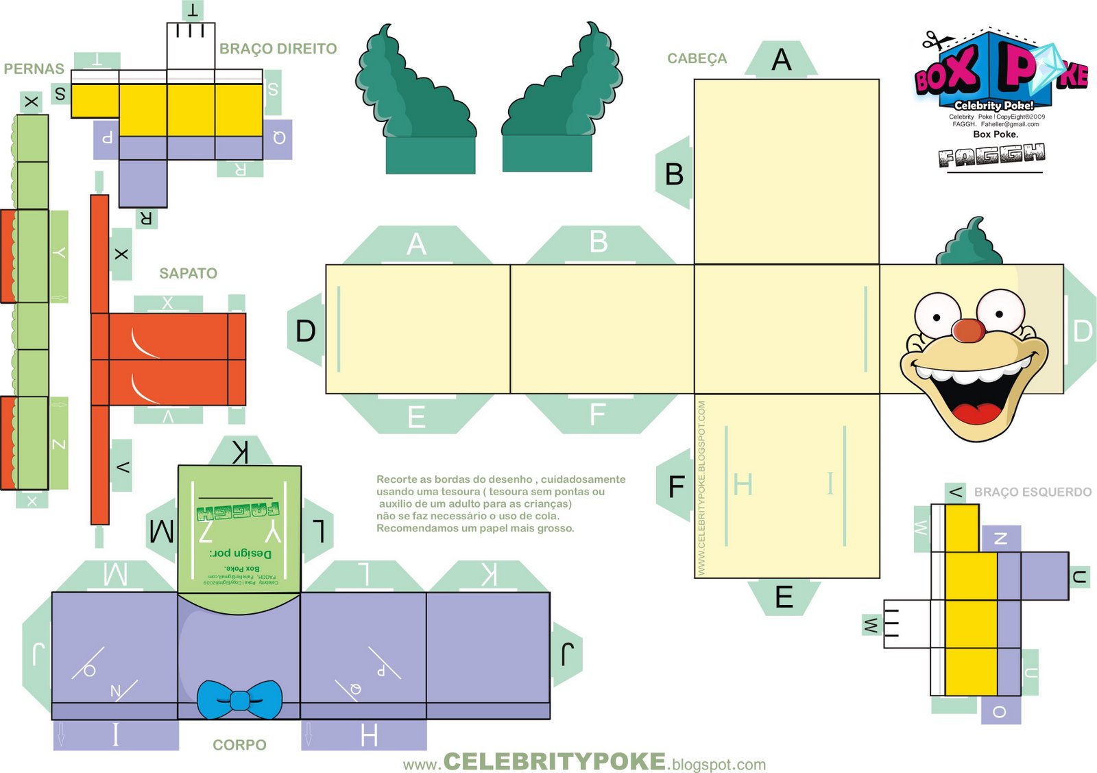 Nintendop papercraft: Los Simpson