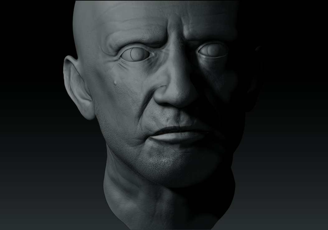 3d Modeling work: Mafia man (Maya, Zbrush)