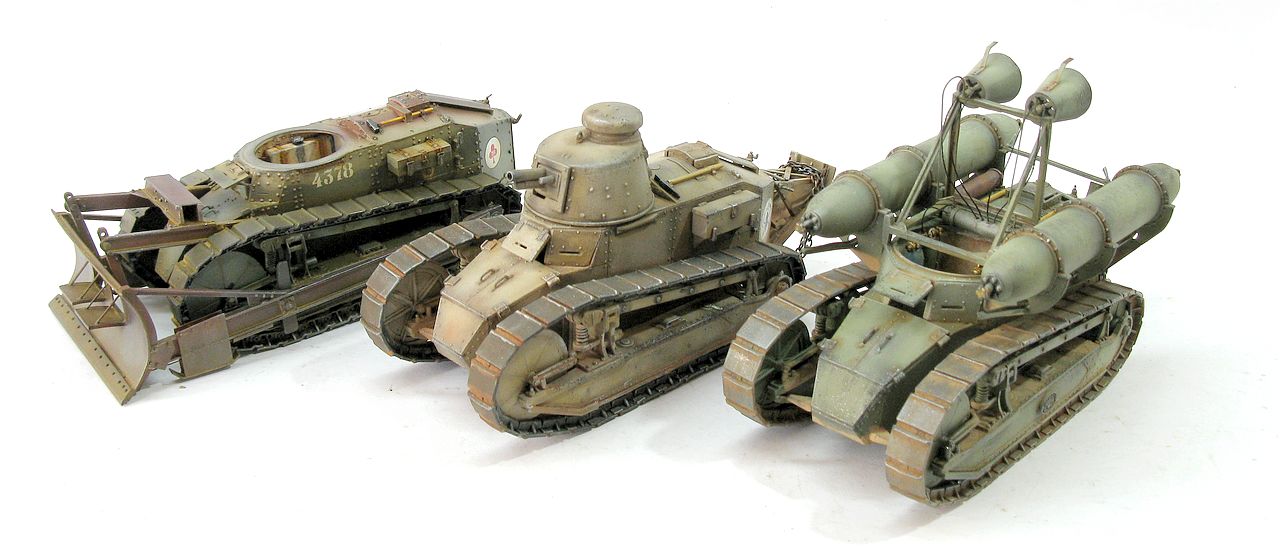 Panzerserra Bunker- Military Scale Models in 1/35 scale: Renault FT 17 ...