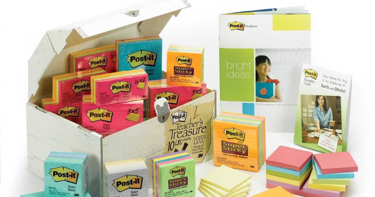 The Bender Bunch: Win a POST-IT NOTE TREASURE CHEST!