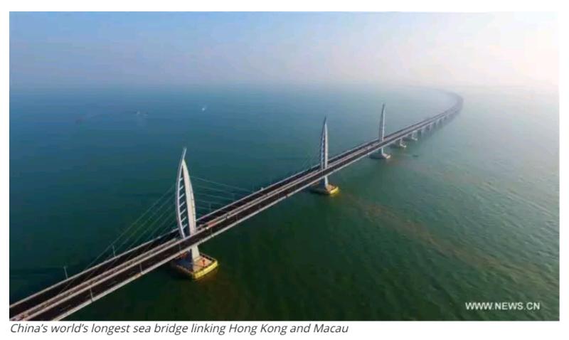China completes world’s longest sea bridge - E–ReportersXpress