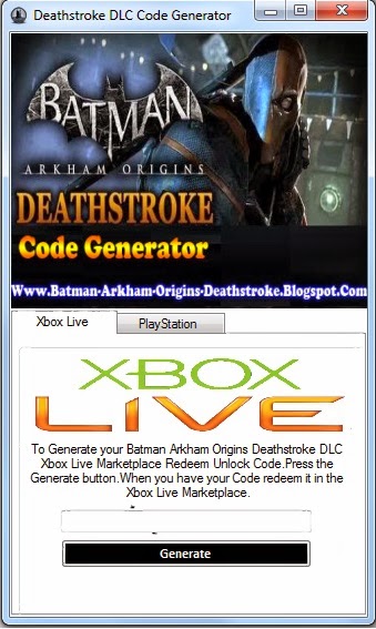 How To Get Batman Arkham Origins Deathstroke DLC Code Free On Xbox 360 ...