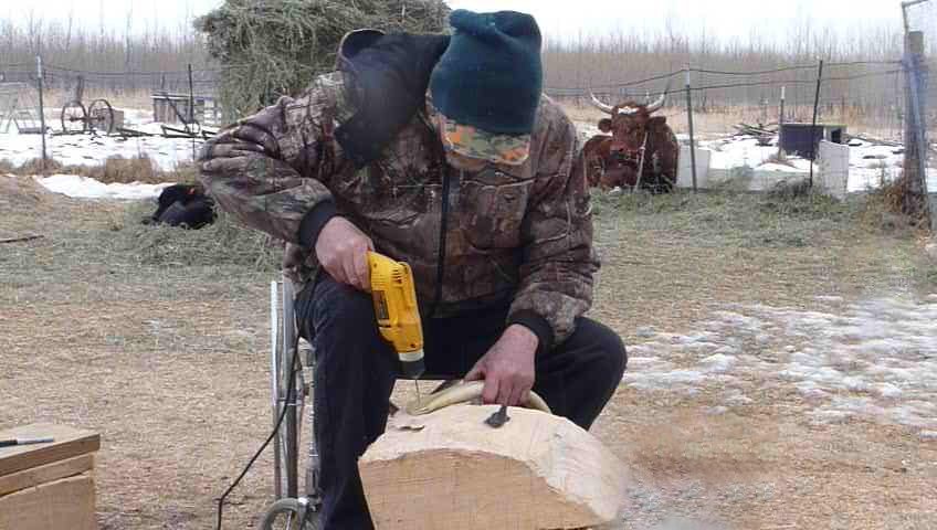 storybrookeripples: ox and dog blog: To Make a Single Ox Yoke, Part 16