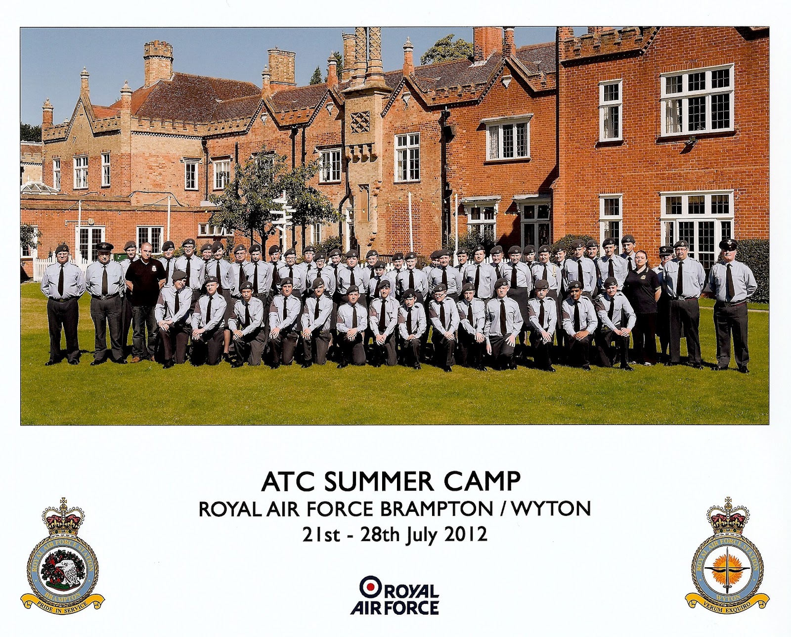361 (Gateshead) Squadron Blog: Annual Camp at RAF Brampton / Wyton