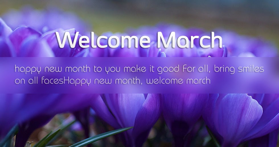 Entyna's world: Happy New Month Of March