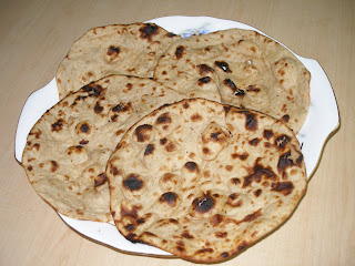 Tandoori Roti (without Tandoor)