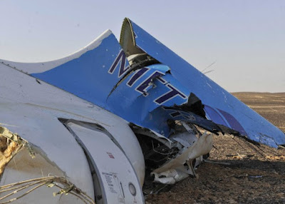 Egyptian Chronicles: Russian Plane Crashes in Middle of Sinai #7K9268 ...